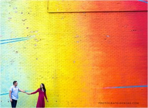 Nadia & Waseem's Brooklyn Bridge Park Engagement Session | Central NJ ...